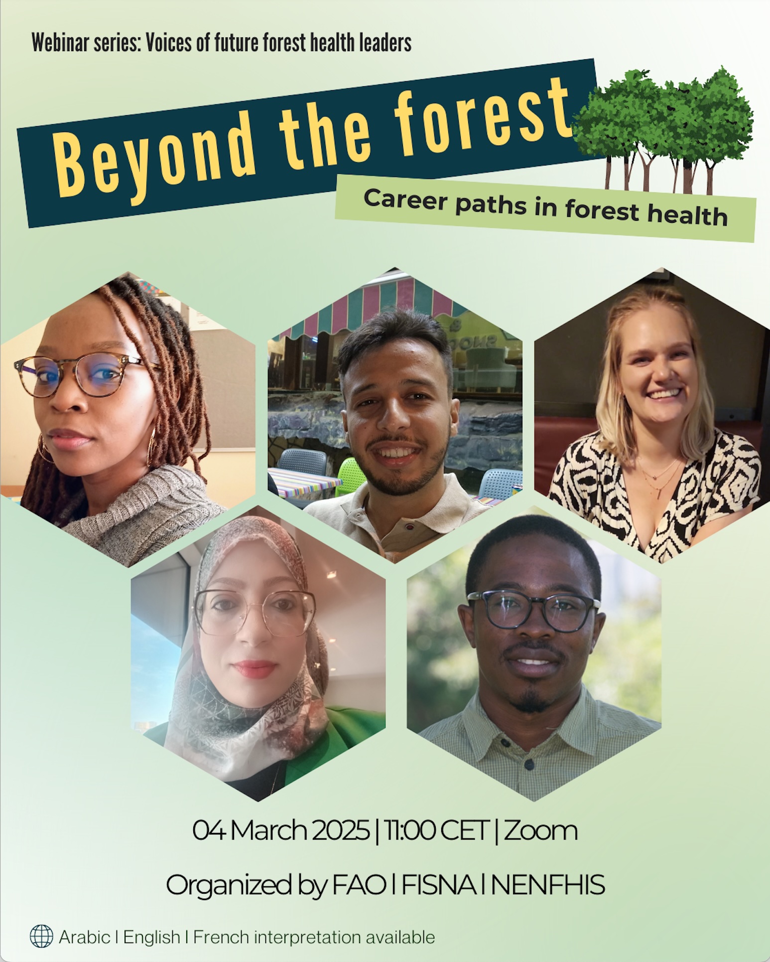 FISNA and NENFHIS Webinar: Beyond the forest - career paths in forest ...